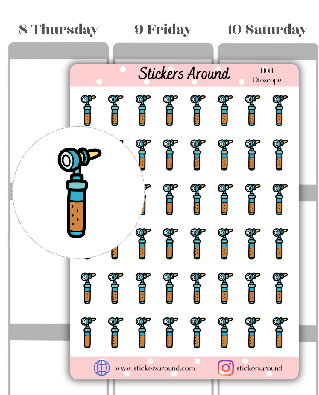 Icon Stickers – Stickers Around